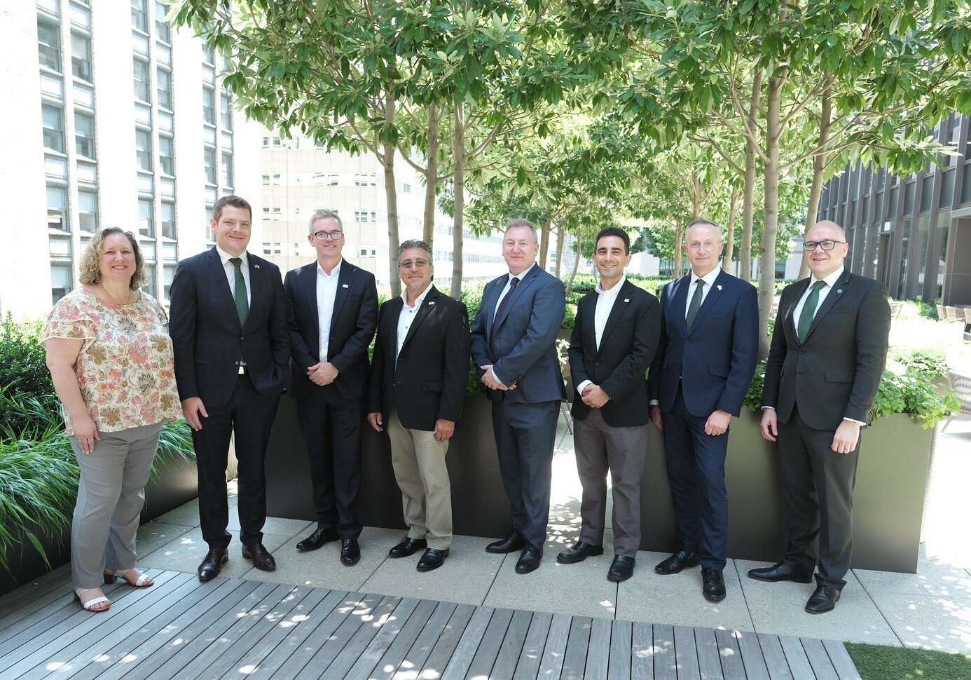 The GenetiQ Team Meet Irish Trade Minister in NYC