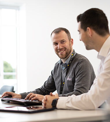 Looking for flexible ERP business software? - Contact us - Intact iQ